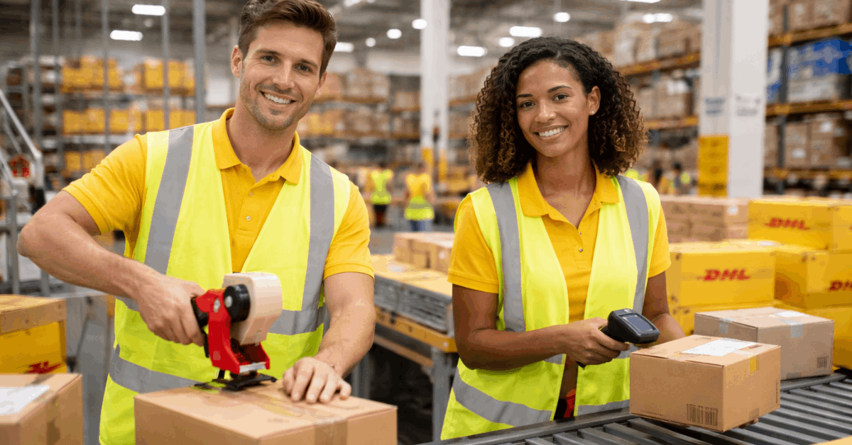 DHL Warehouse Jobs: Packer and Sorter Roles (No Experience Application ...